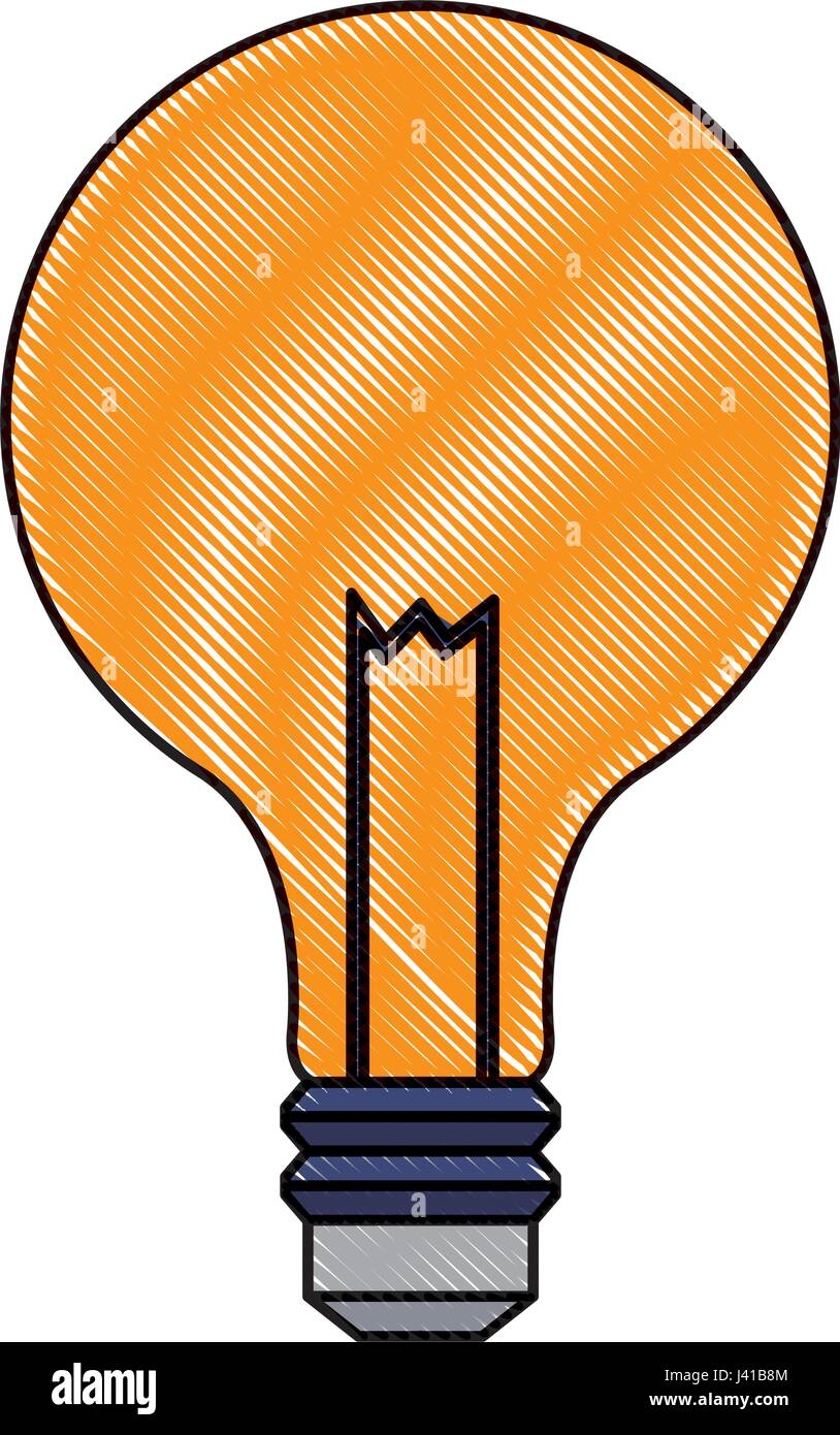 Light Bulb Technical Drawing