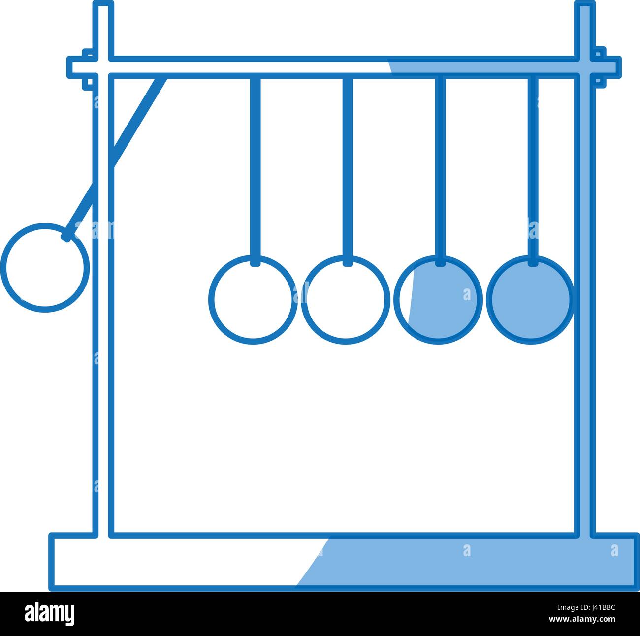 Isaac newton experiment Stock Vector Images - Alamy