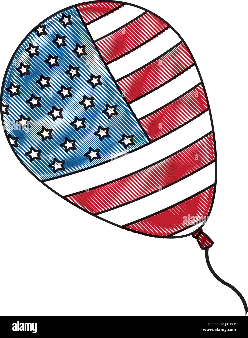 American drawings Stock Vector Images - Alamy