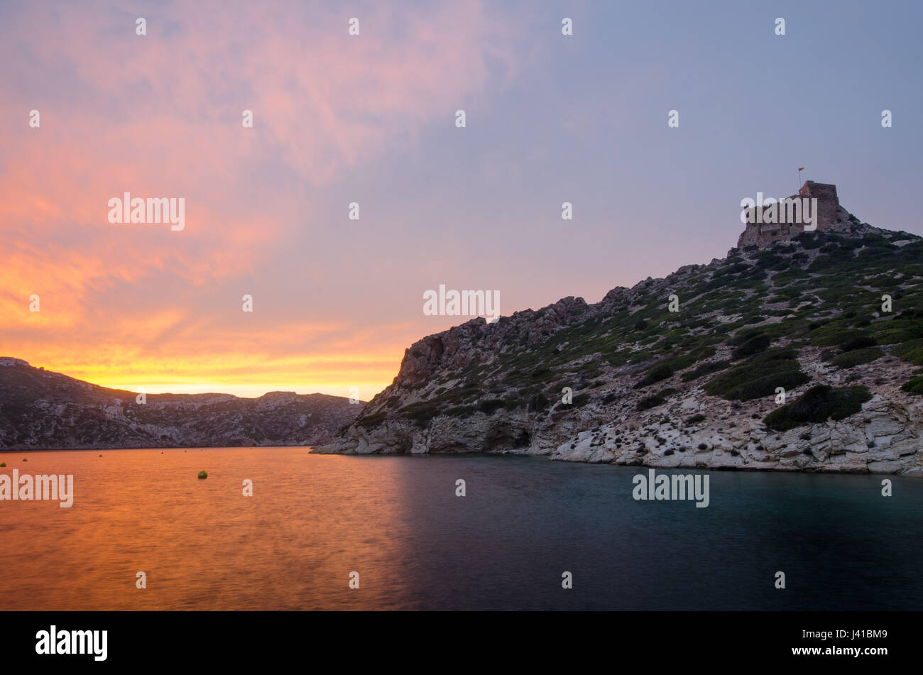 The castle of Cabreras, Mallorca, Balearic Islands, Spain, Europe Stock ...
