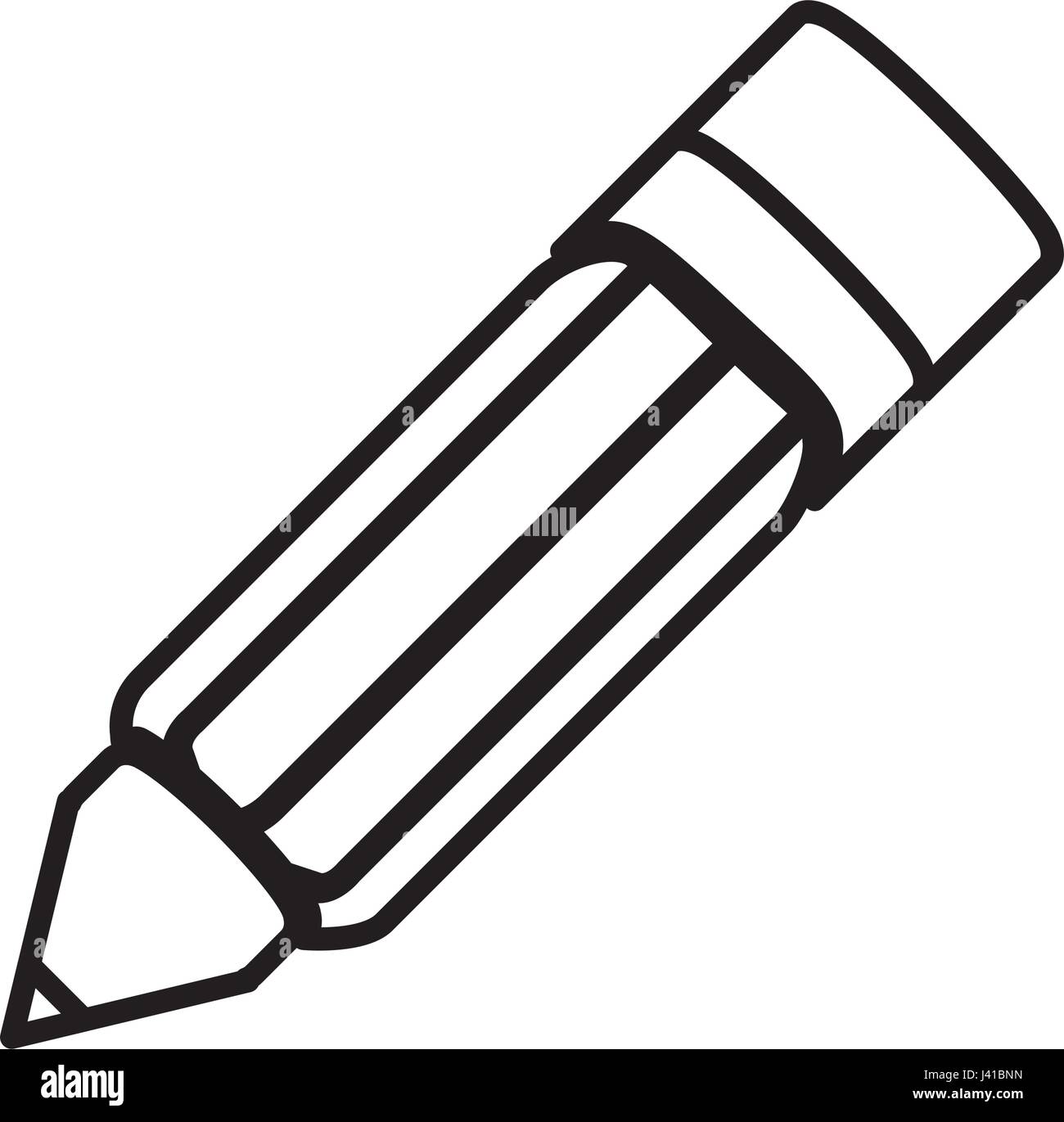 pencil art japanese antique writing culture line Stock Vector Image ...