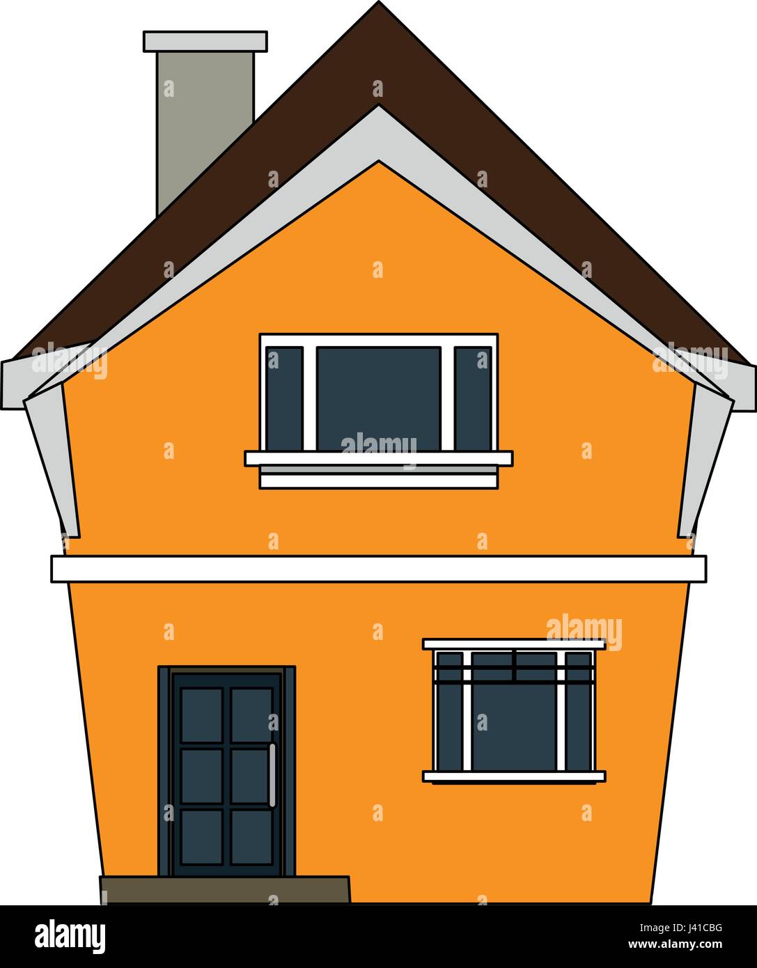 Irregular housing Stock Vector Images - Alamy