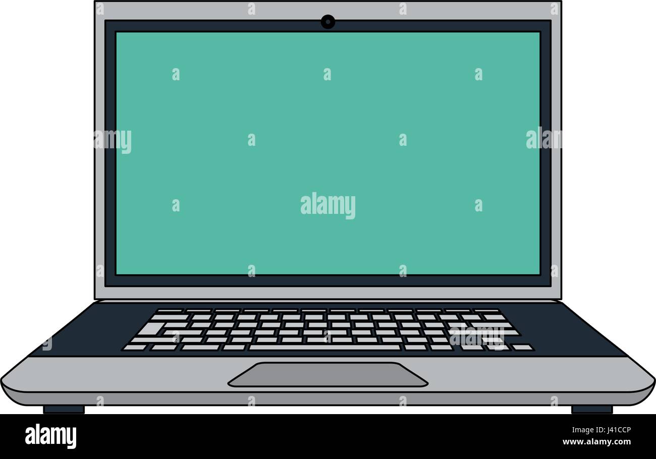 Colorful image cartoon laptop screen hi-res stock photography and ...