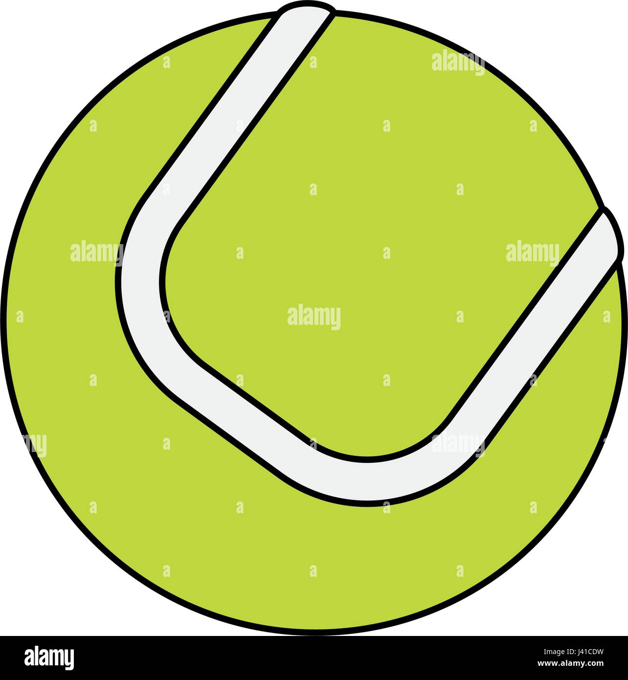 Cartoon tennis ball hi-res stock photography and images - Alamy