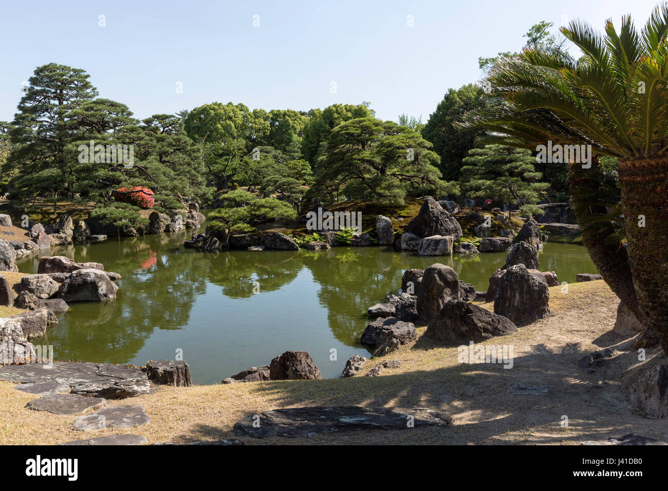 Ninomaru Garden, Nijo Castle, Kyoto, Japan Stock Photo - Alamy