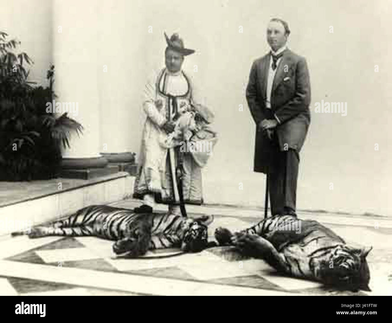 An image depicting Lord Curzon, a prominent British politician, during ...