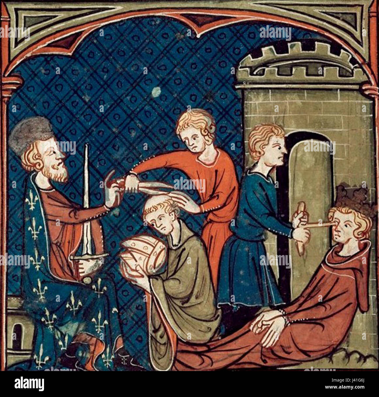 Louis the pious charlemagne hi-res stock photography and images - Alamy