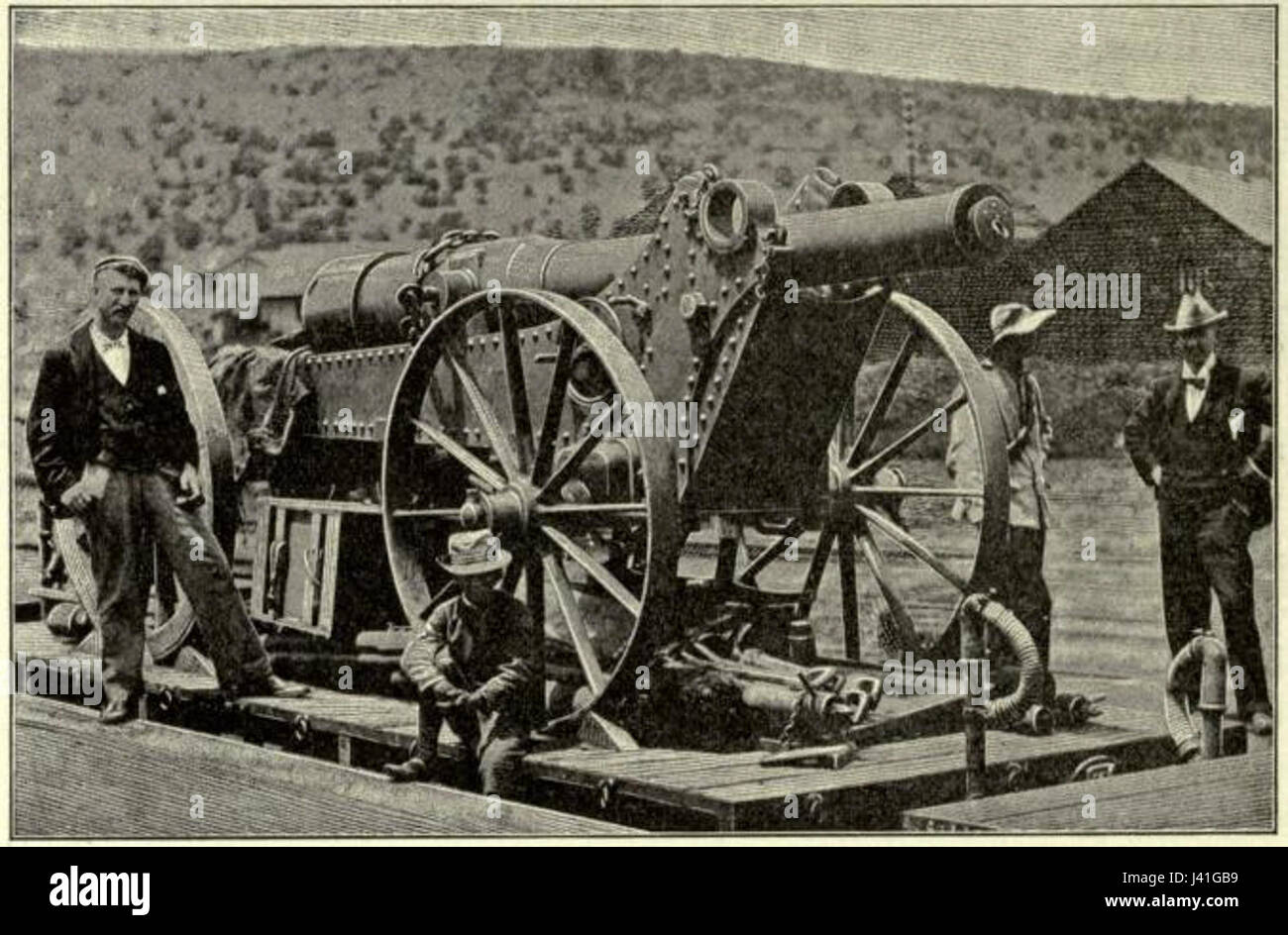 The Long Tom was a significant piece of artillery used during the ...