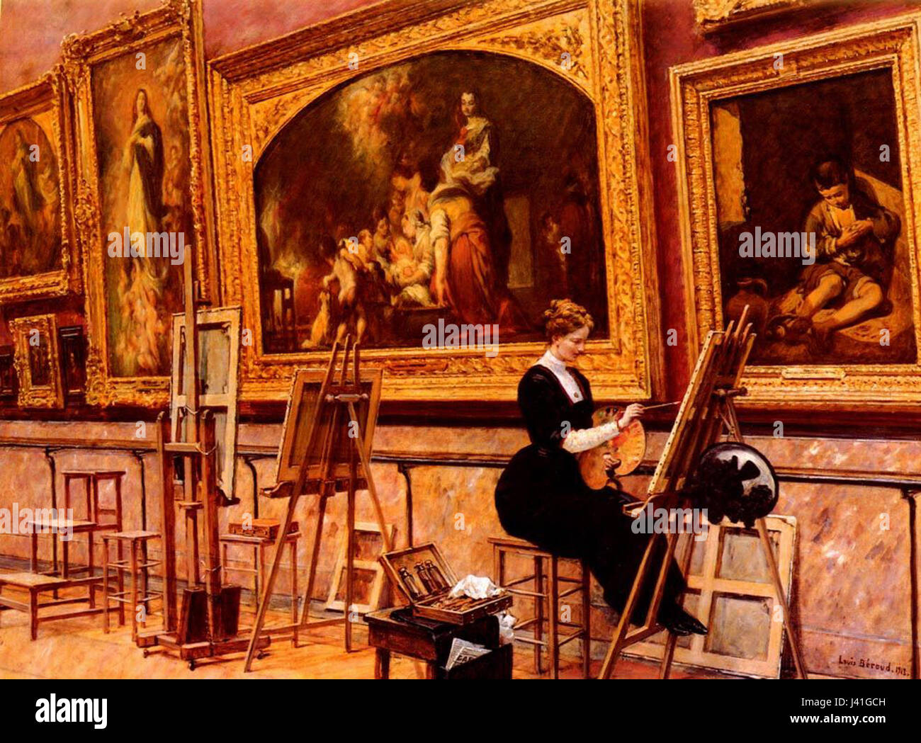 Au musee hi-res stock photography and images - Alamy