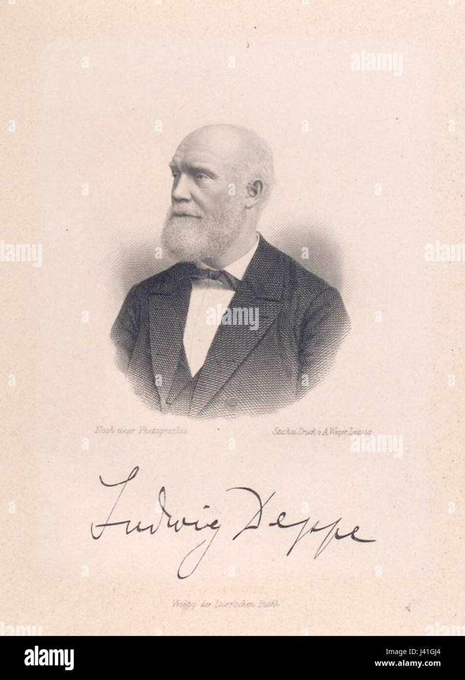 Ludwig Deppe was a German artist, active in the 19th century, known for ...