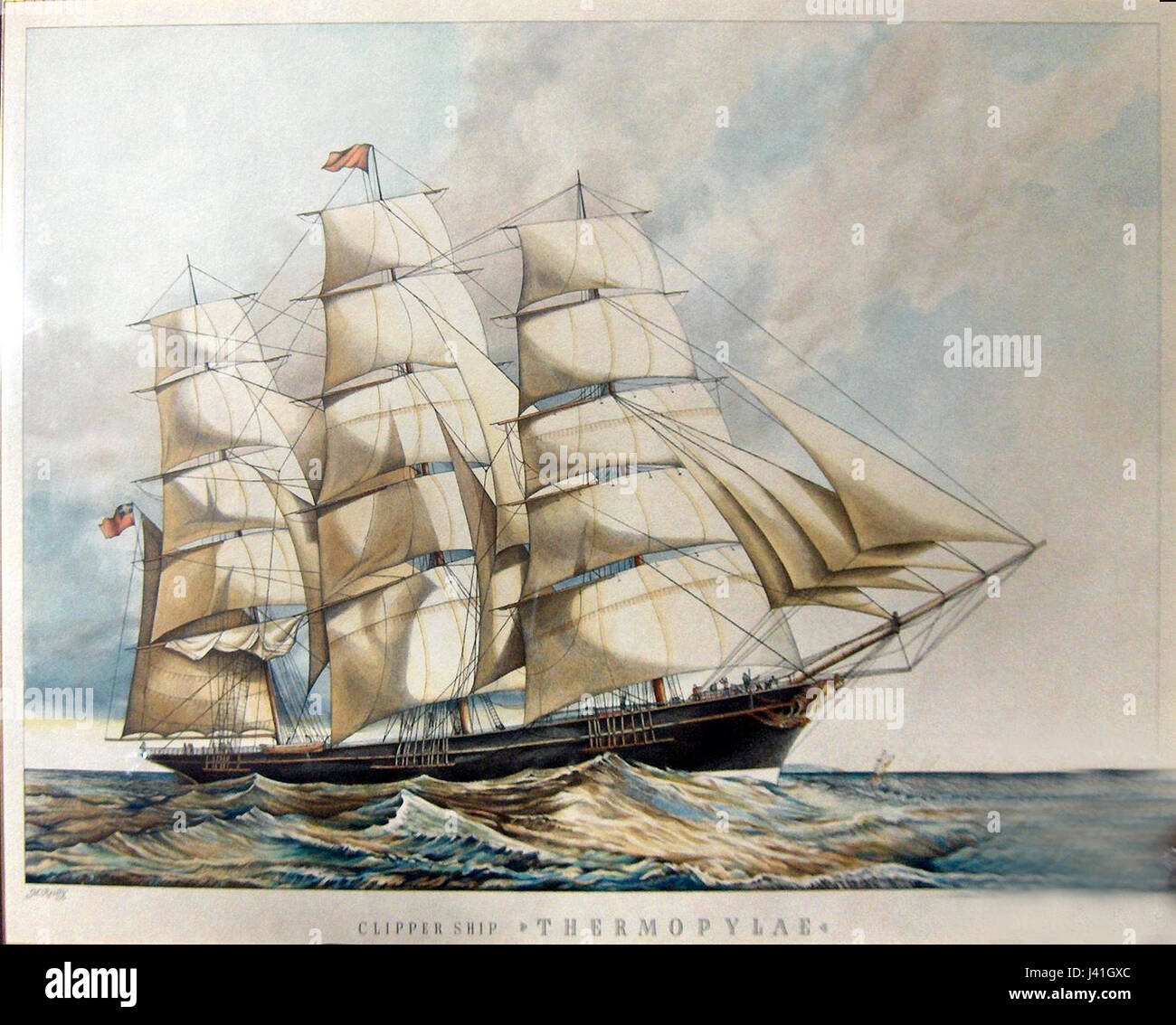Clipper ship australia hi-res stock photography and images - Alamy
