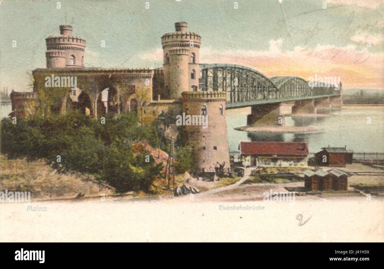 The Mainz Suedbruecke (South Bridge) is a major bridge in Mainz ...