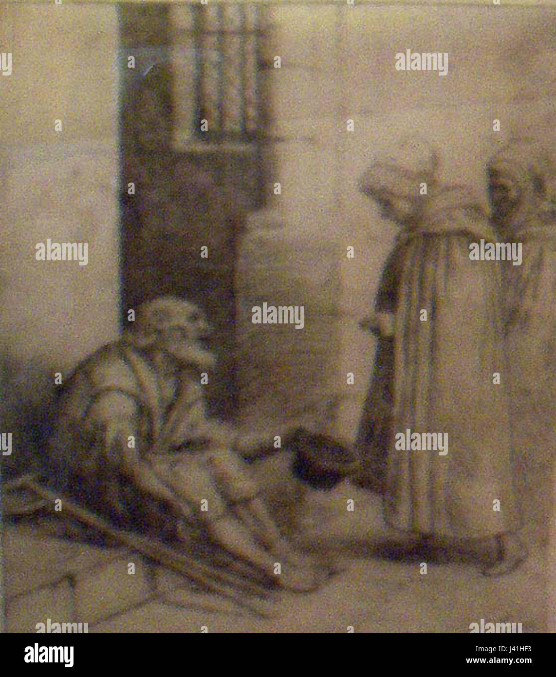 *Legros le Mendiant* refers to a painting by French artist Jules Legros ...