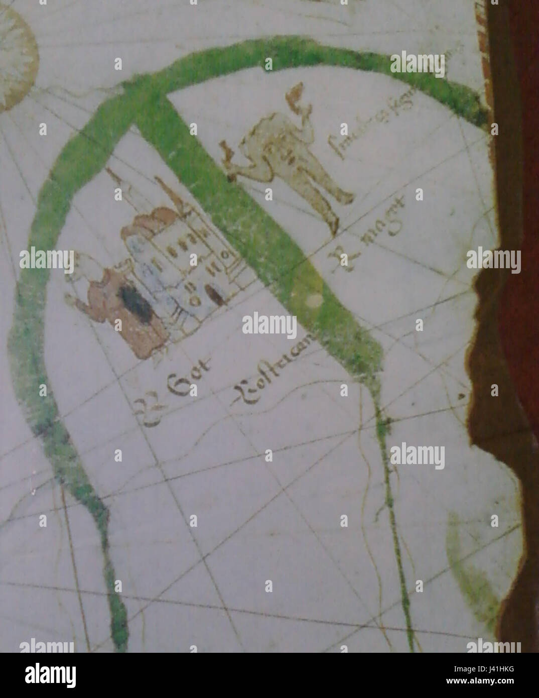 Gog and magog map hi-res stock photography and images - Alamy