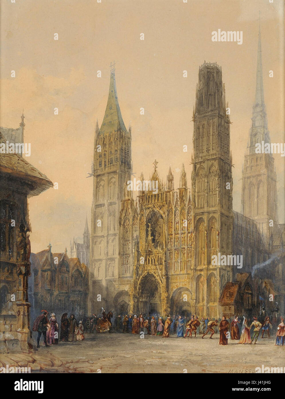 The Mannson Cathedral, built in 1840, is a notable architectural ...