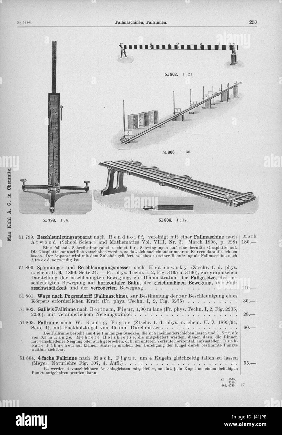 Max Kohl2 257 refers to a historical scientific instrument ...