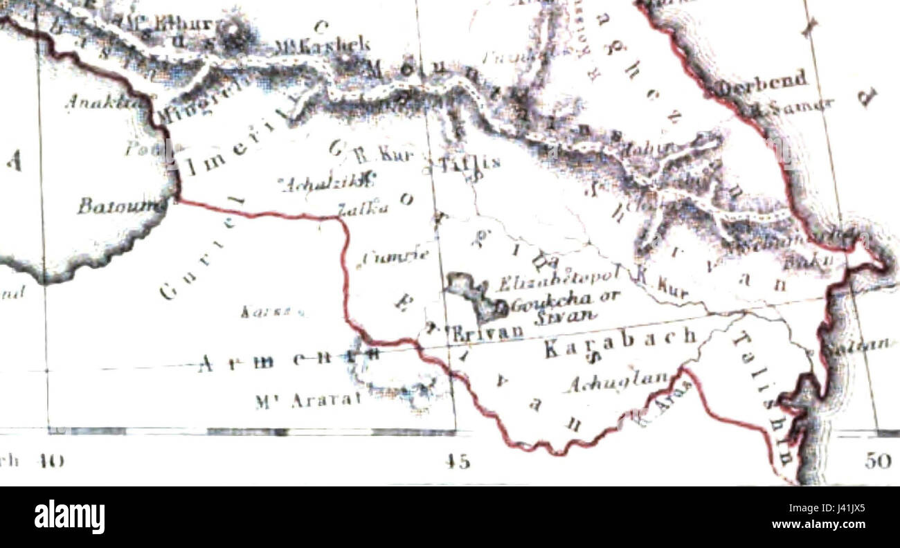 Map of Russia.B. Transcaucasus. George Dodd. Pictorial history of the ...