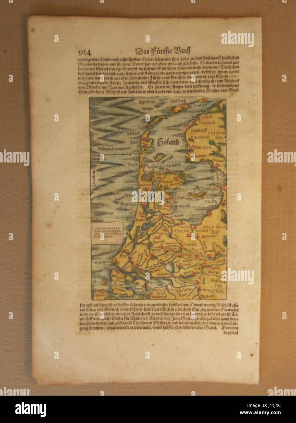 This historical map from 1600 depicts the Benelux region, which ...