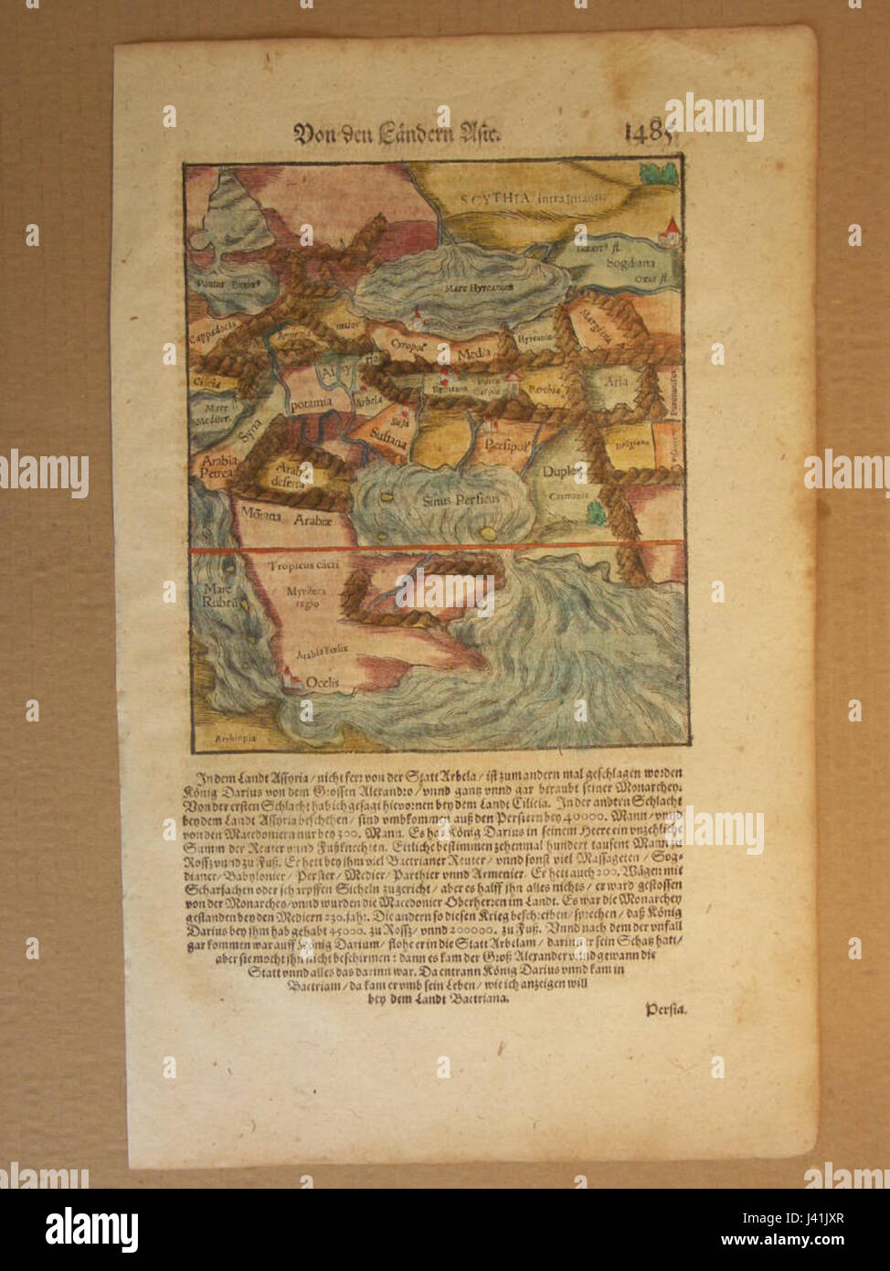 Ancient persia map hi-res stock photography and images - Alamy