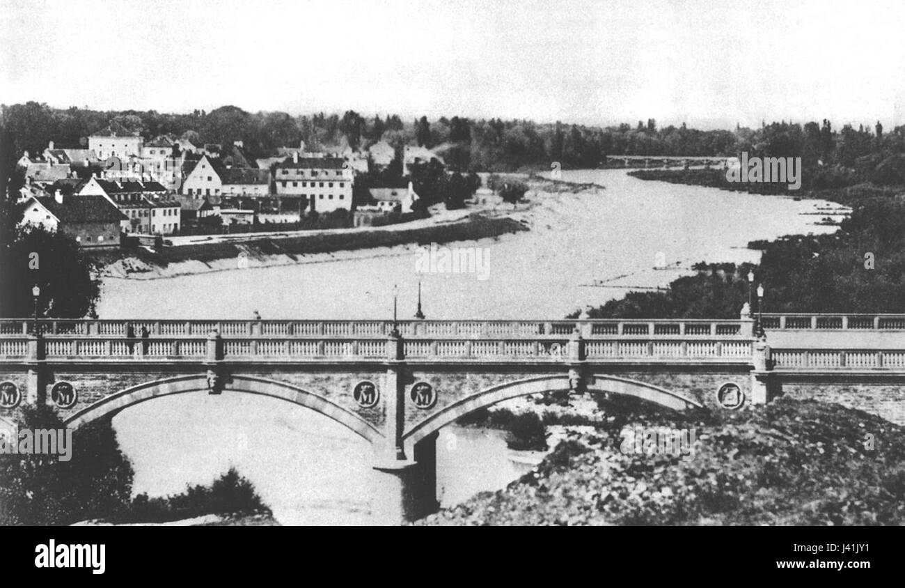 MaximiliansbrÃ¼cke is a bridge located in Munich, Germany, named after ...