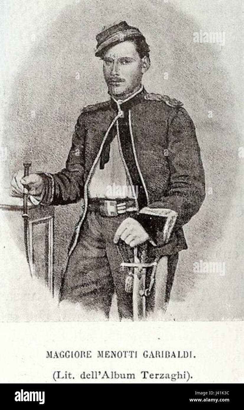 Menotti Garibaldi Stock Photo - Alamy