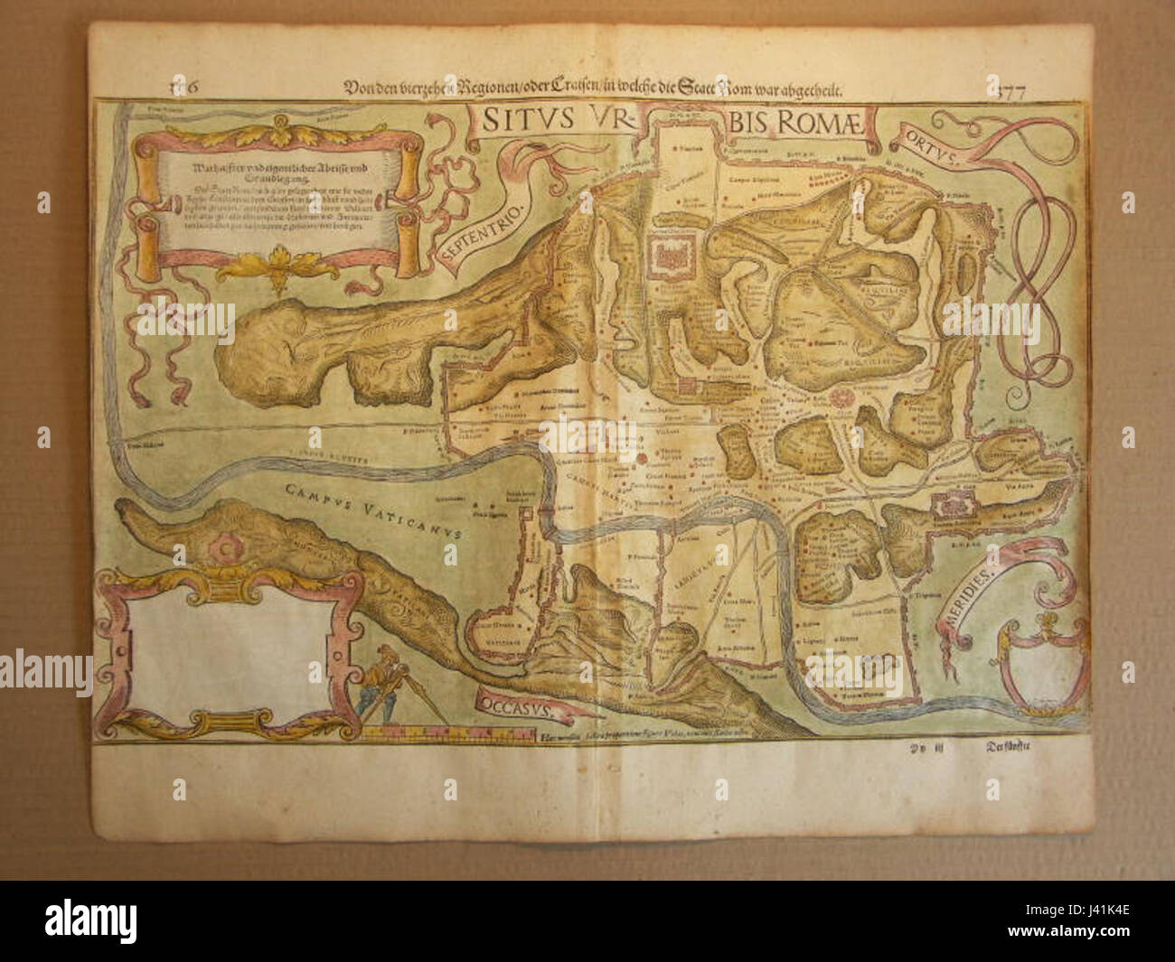 Map rome 1600 hi-res stock photography and images - Alamy
