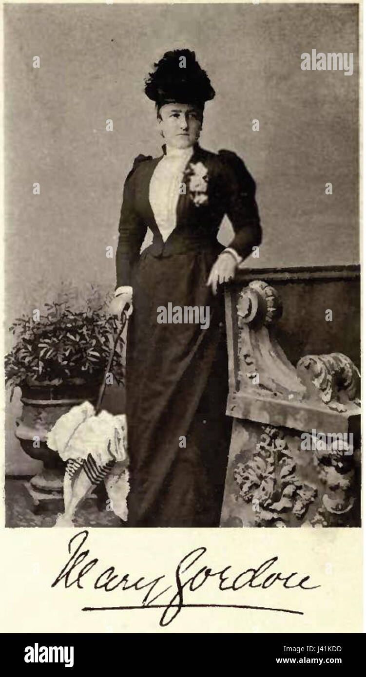 Mary Gordon by William James Topley Stock Photo - Alamy