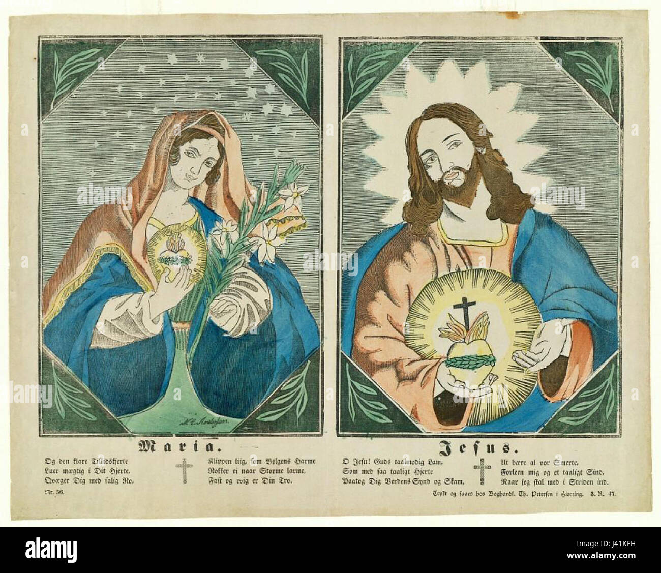 The 'Maria Jesus' object refers to an item associated with religious or ...