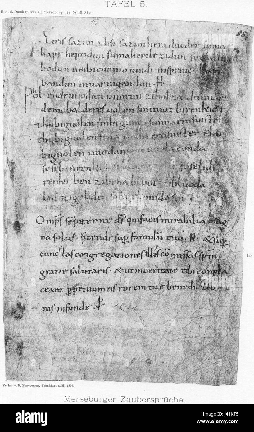 Zaubersprueche hi-res stock photography and images - Alamy