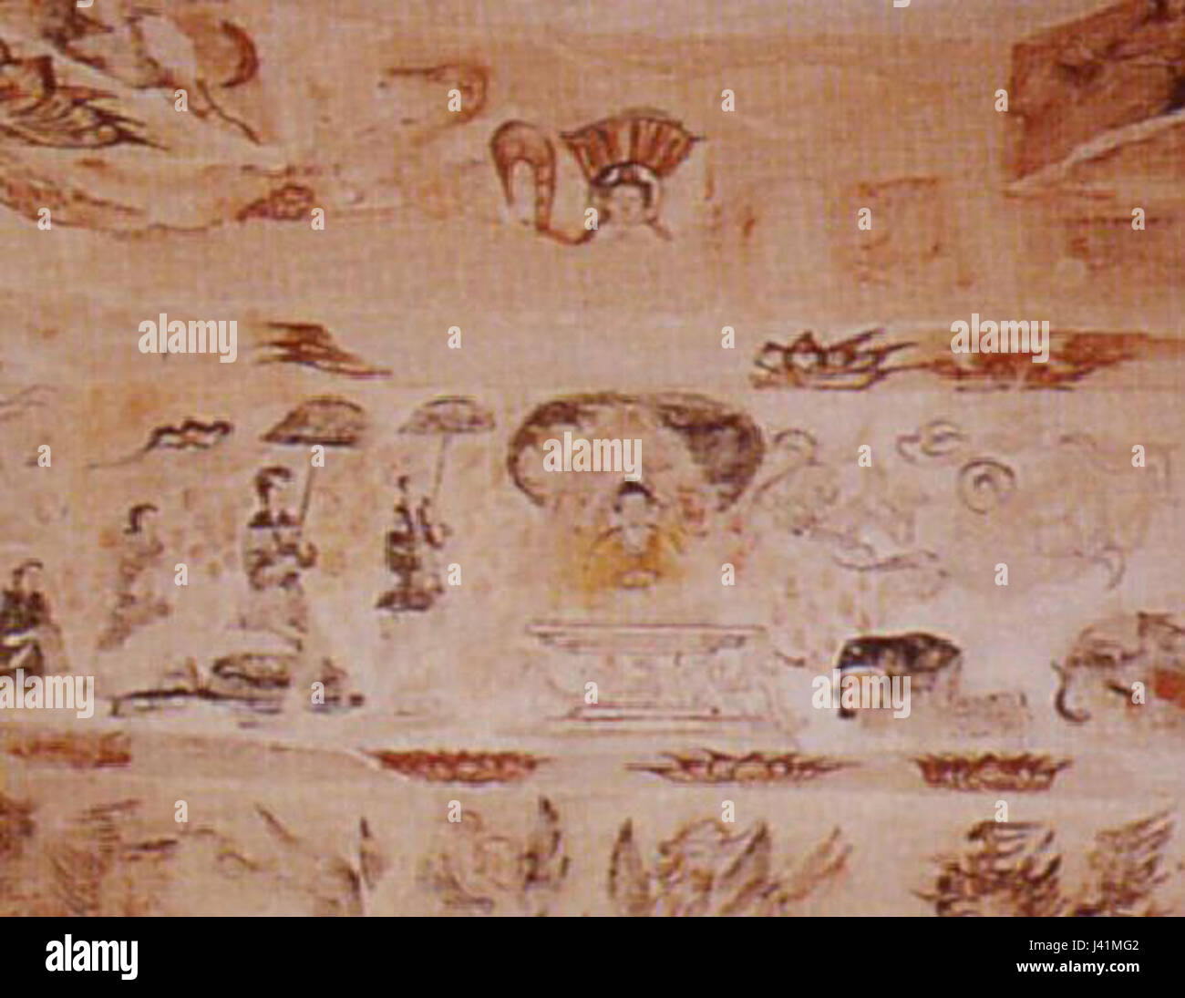 Asian tomb painting hi-res stock photography and images - Alamy