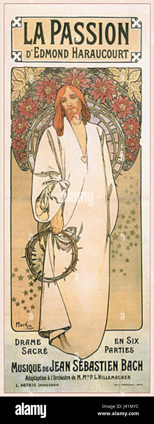 'La Passion' is a series of artworks created by Alphonse Mucha, a ...