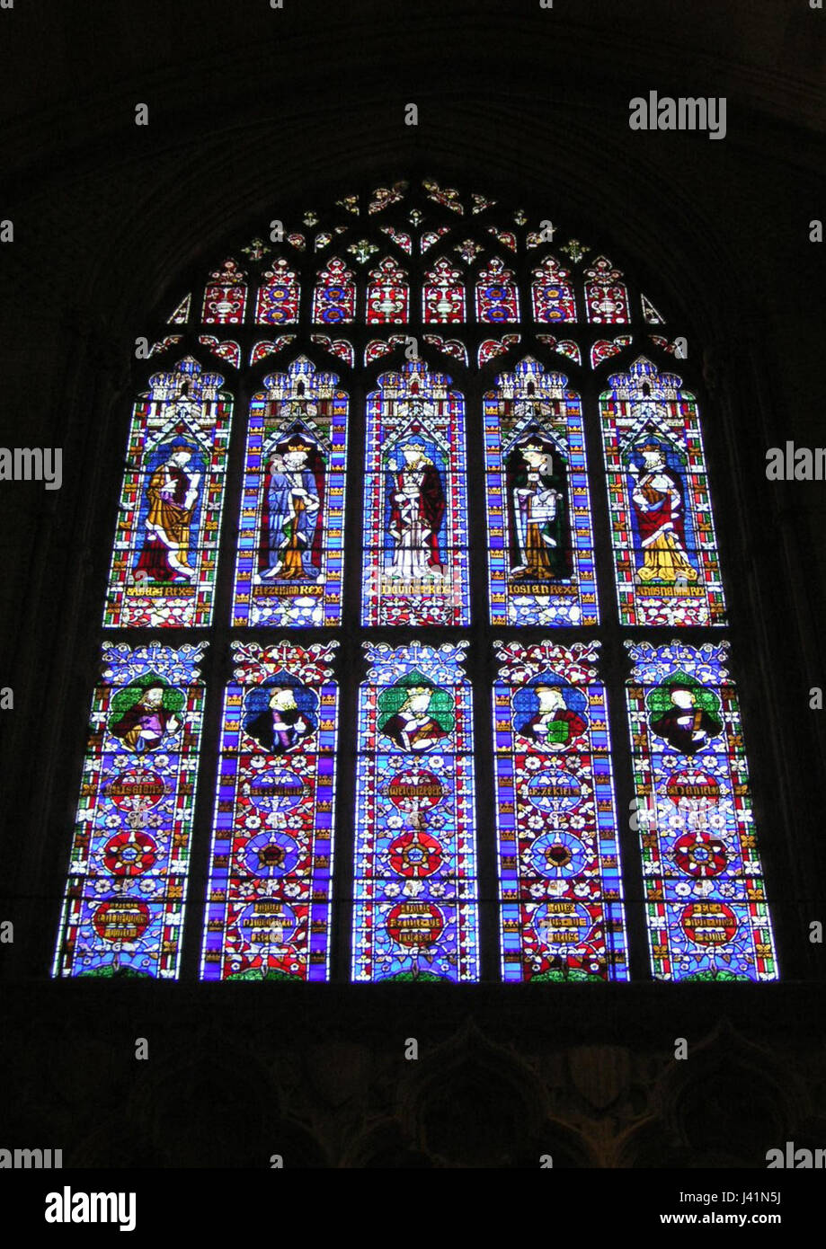 The West Window of Lincoln Cathedral is an iconic feature of the ...