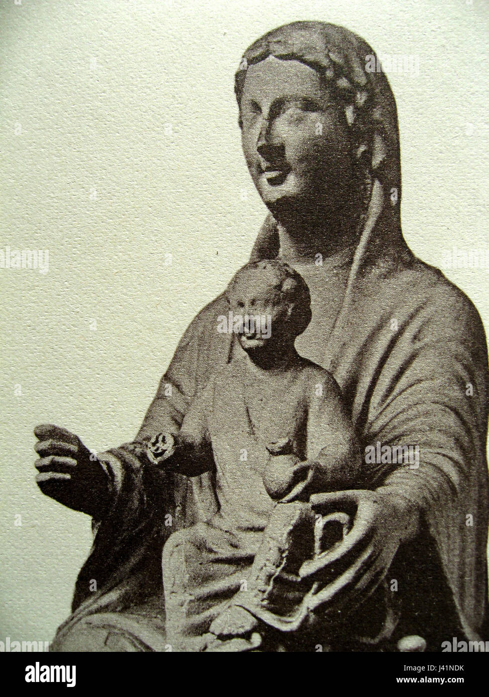 This image depicts the 'Goldene Madonna' from Ludorff's 1894 work ...