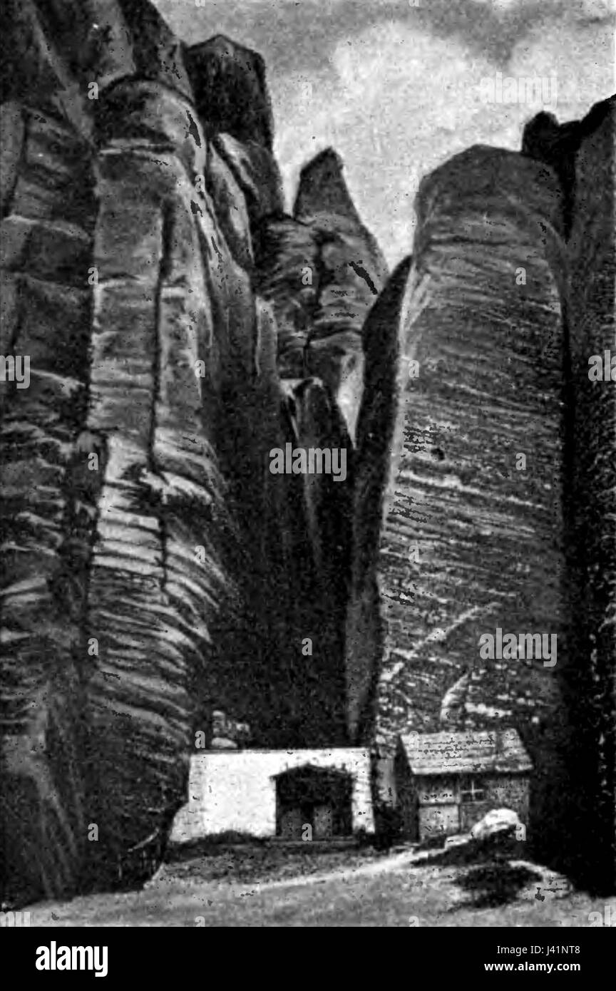 Labirynt pod Adersbach, or the Labyrinth beneath Adersbach, refers to a ...