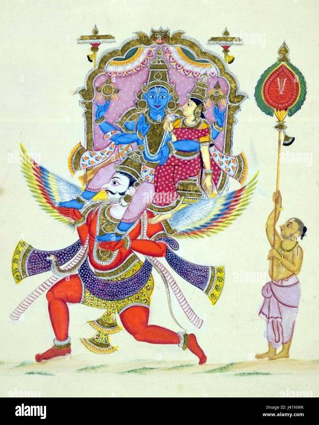 Lakshmi Vishnu is a significant depiction in Hinduism, combining the ...