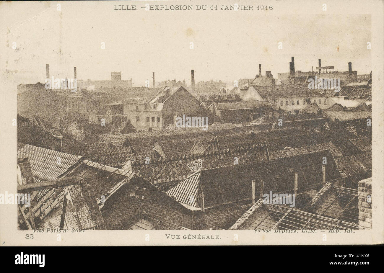 The explosion in Lille on January 11, 1916, is a key historical event ...