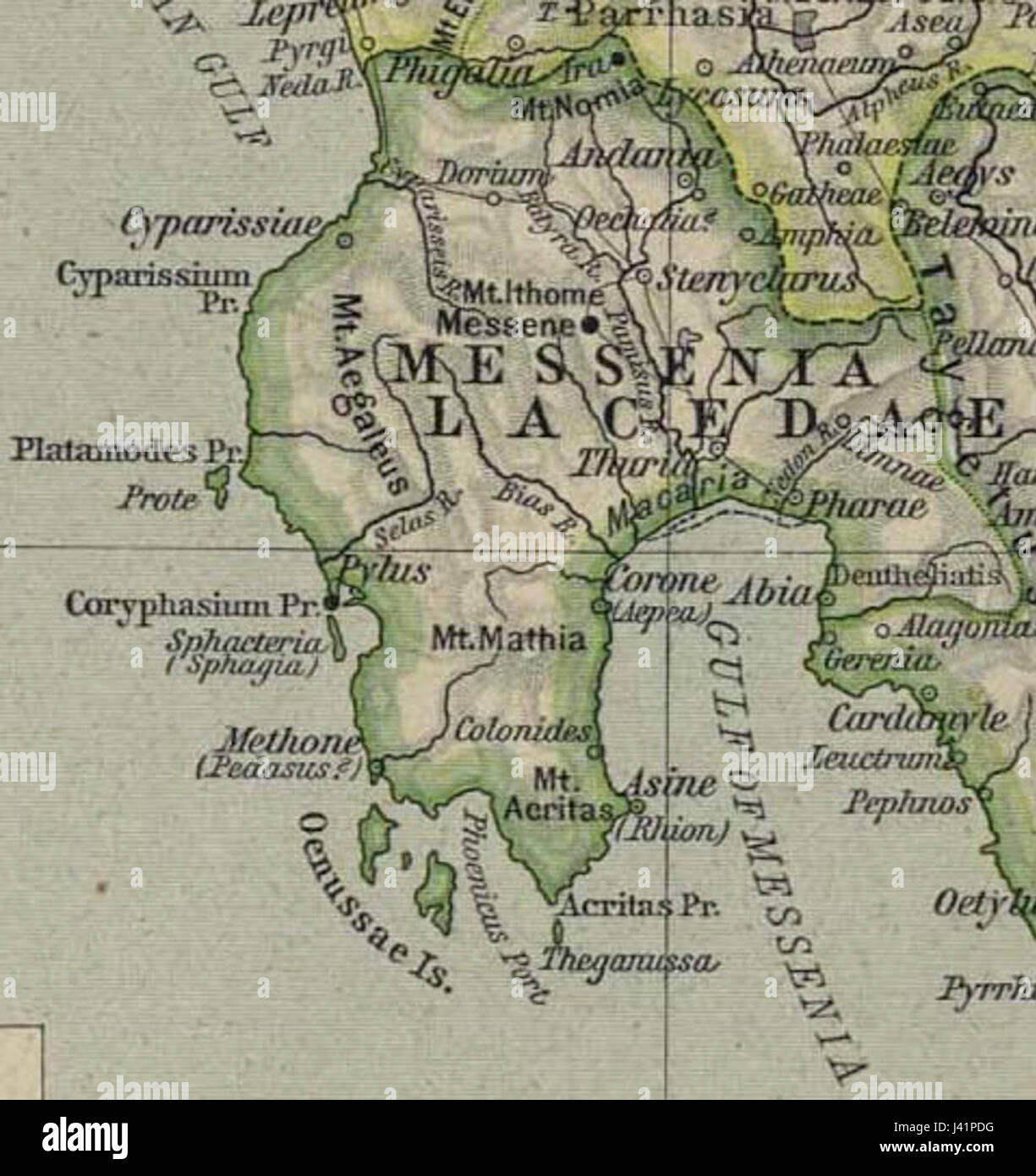 Messenia is a region in the southwestern part of the Peloponnese ...