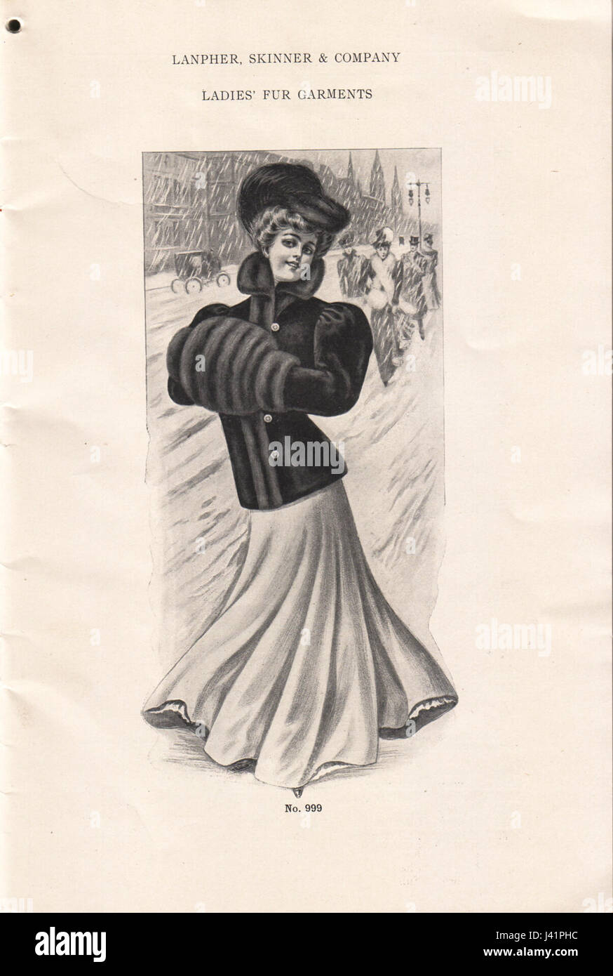 Historical fashion publication page hi-res stock photography and images ...