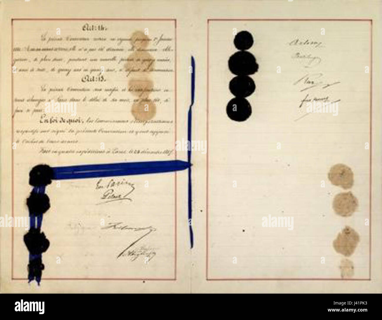 Latin Monetary Union Treaty Stock Photo - Alamy