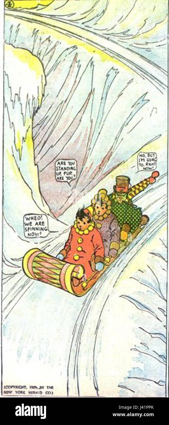 This refers to a snow-themed scene from the classic comic strip *Little ...