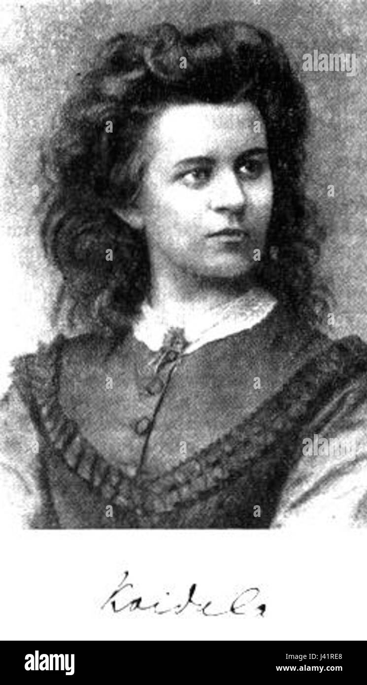 Lydia Koidula portrait Stock Photo - Alamy