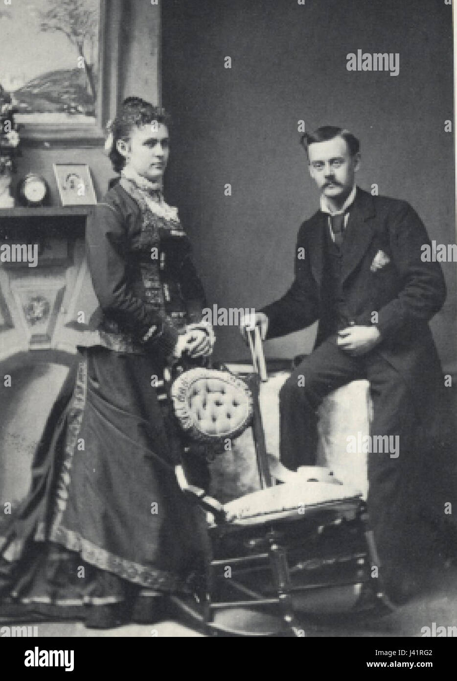 Lily and Frank Haynes were likely figures from the late 19th century ...