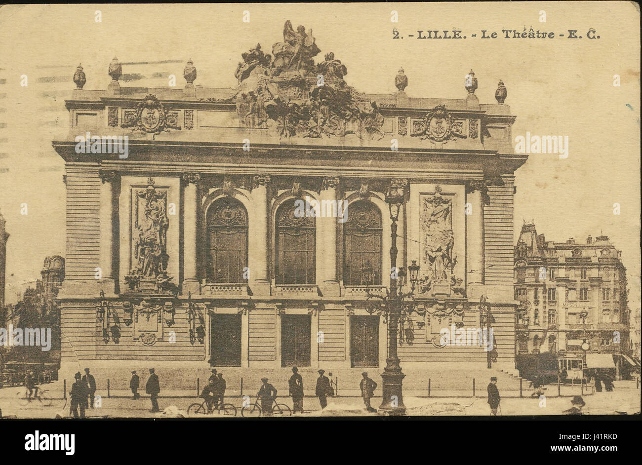 Lille 2 Le Theatre Stock Photo - Alamy