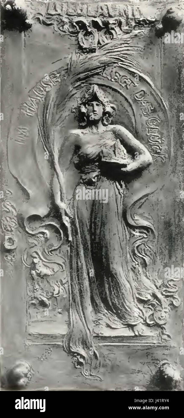 The Lululaund panel, created by A.L. Baldry in 1901, was designed for ...