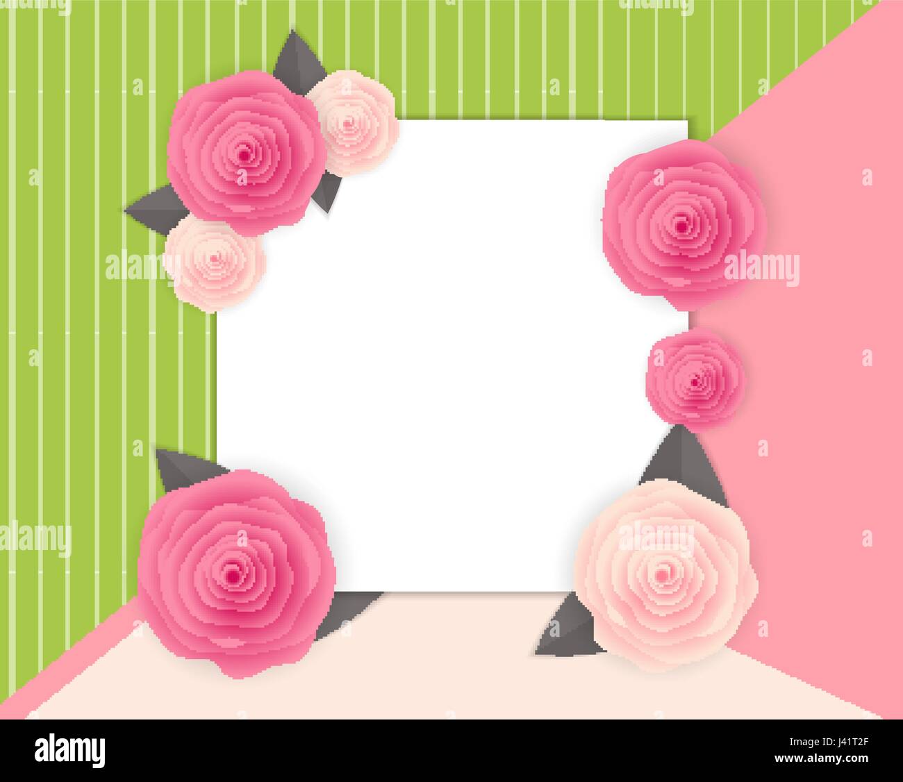 Template design card happy Stock Vector Images - Alamy