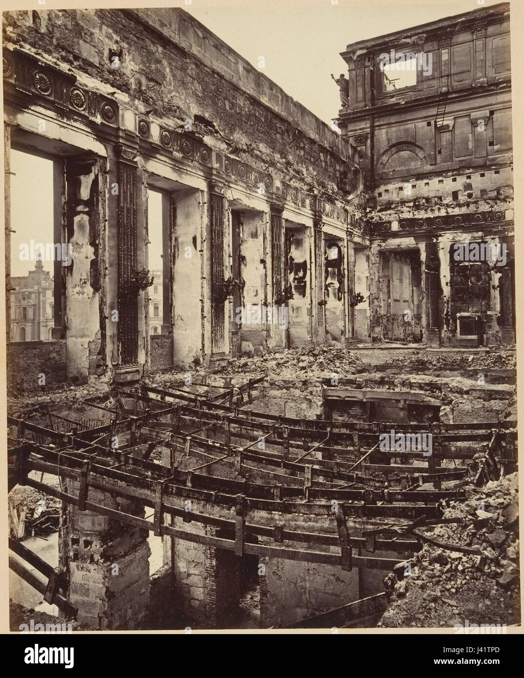 Map of paris 1870 hi-res stock photography and images - Alamy