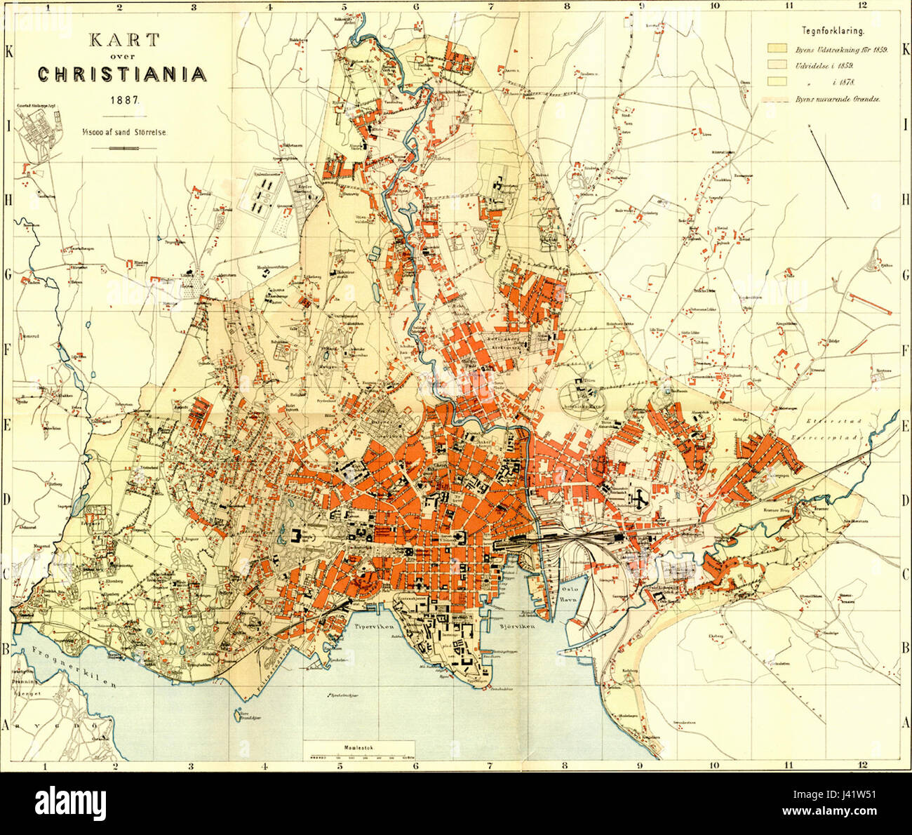 1887 map hi-res stock photography and images - Alamy