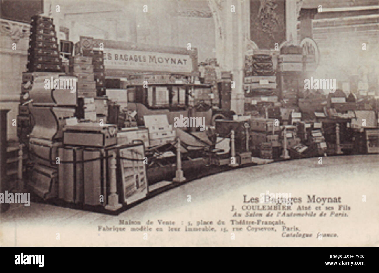 This image from the 1920 Auto Show captures early automotive ...