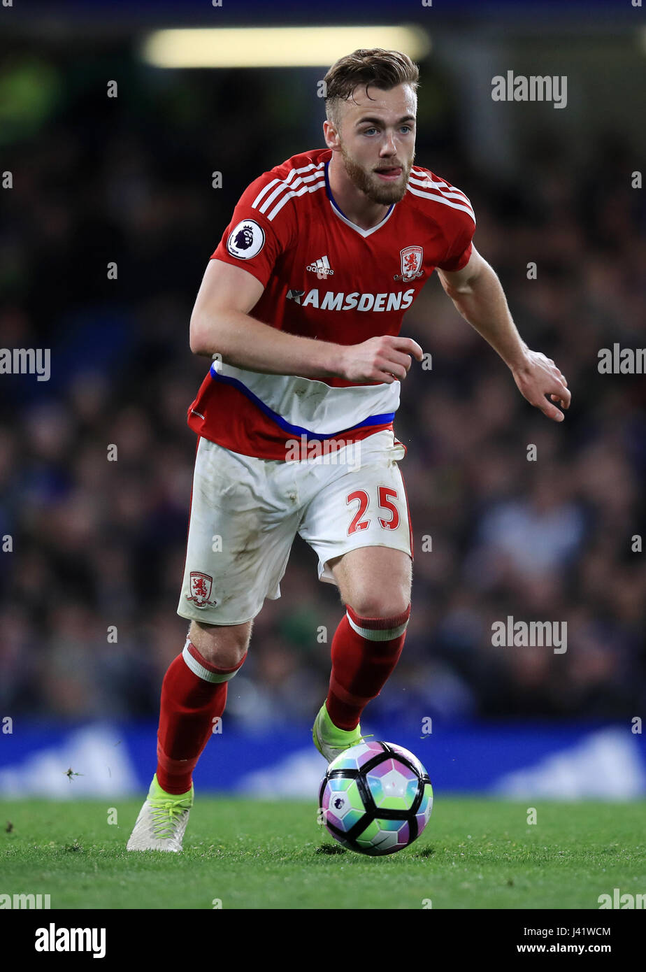Middlesbrough's Calum Chambers during the Premier League match at ...