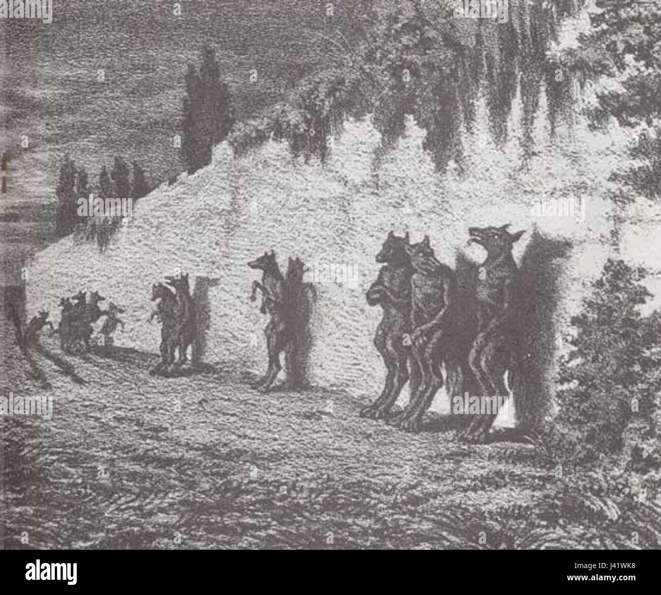 Werewolf folklore hi-res stock photography and images - Alamy